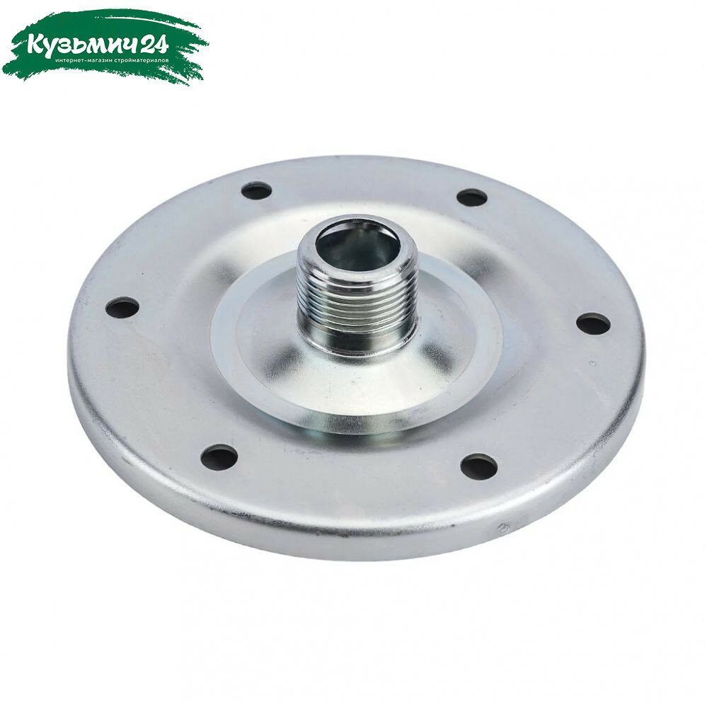 Фланец для гидроаккумулятора Belamos 1 отвод, F1O, оцинкованная сталь