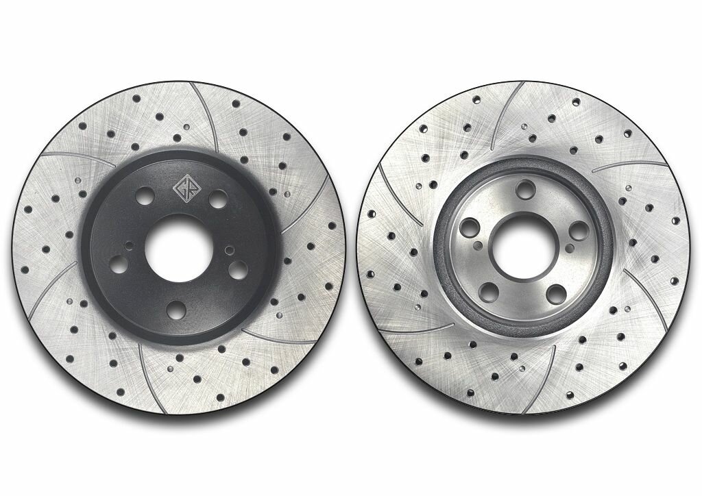 Тормозной диск Gerat DSK-F258W (передний) Performance PONTIAC VIBE/SUBARU TREZIA/TOYOTA ALLION, COROLLA (275 мм)