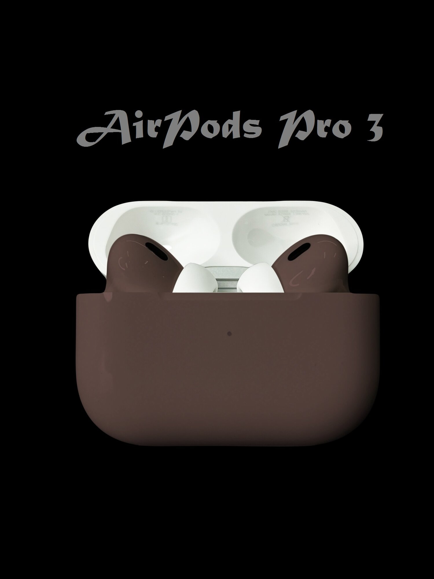 Наушники AirPods Pro 3 (ANC, MagSafe) (2025) Молочный шоколад матовый
