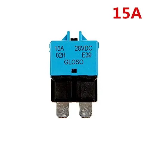 Автоматический выключатель лезвие предохранитель 12В 24В перестраиваемый 5-30A морской ралли АТС автоматические выключатели Слоновая кость