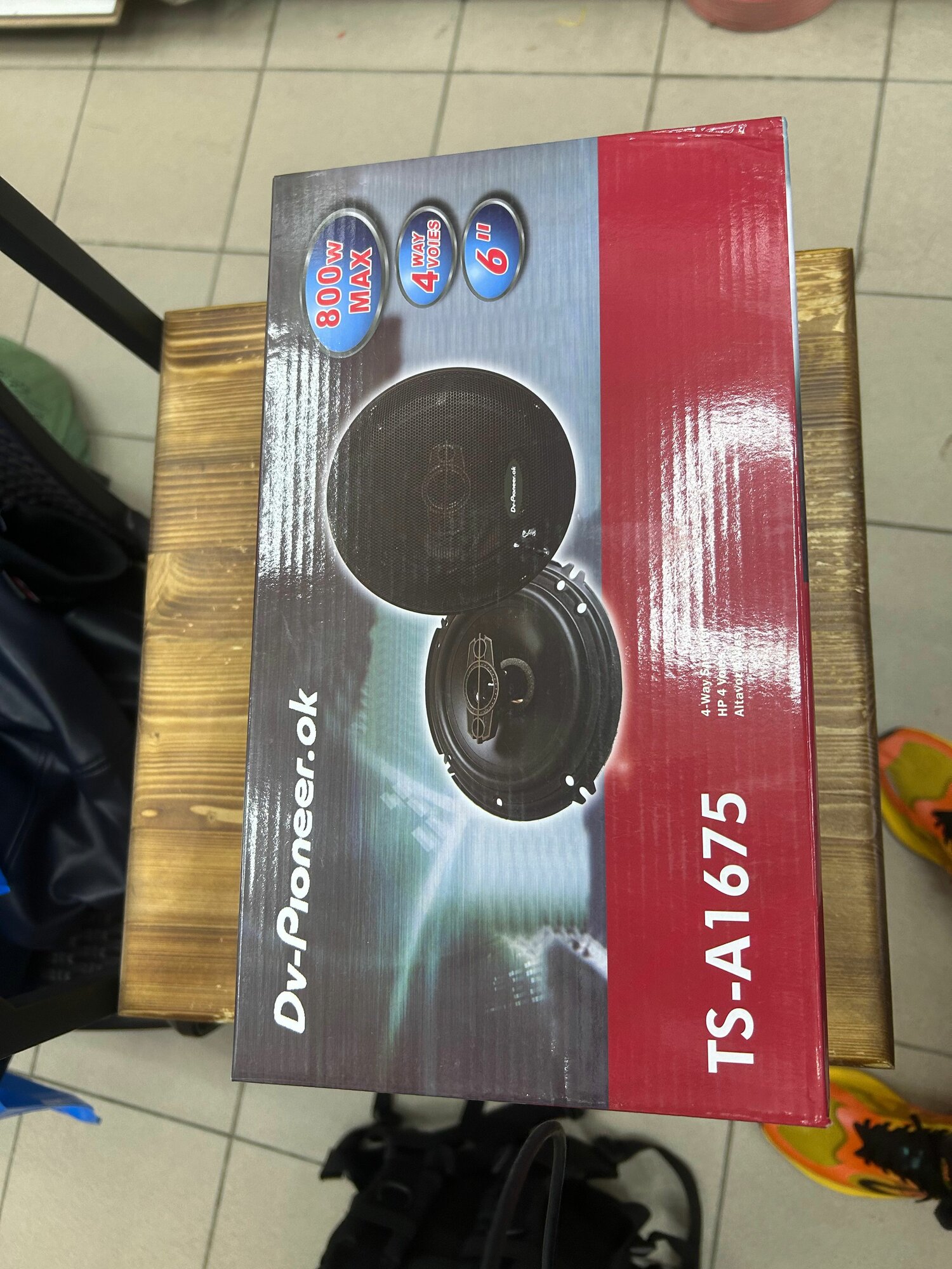 Автомобильные колонки Pioneer TS-A1675/1696 16см