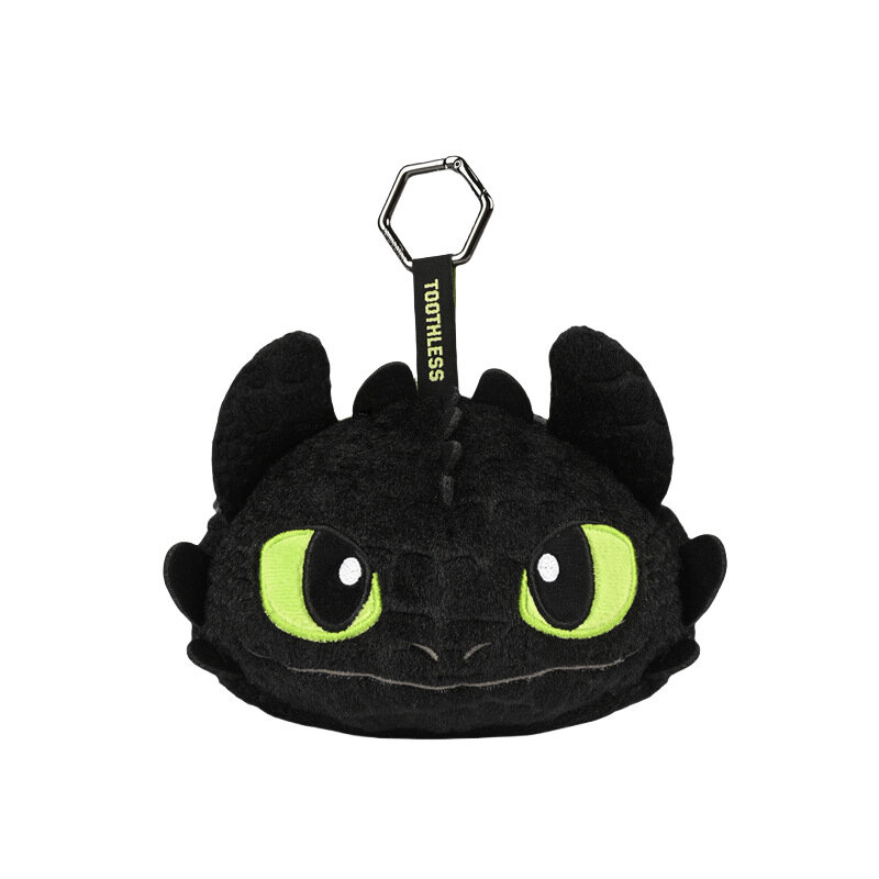 Брелок с мягкой игрушкой Беззубик от Universal Studios «Как приручить дракона», Ночная фурия, Дневная фурия, подвеска на рюкзак