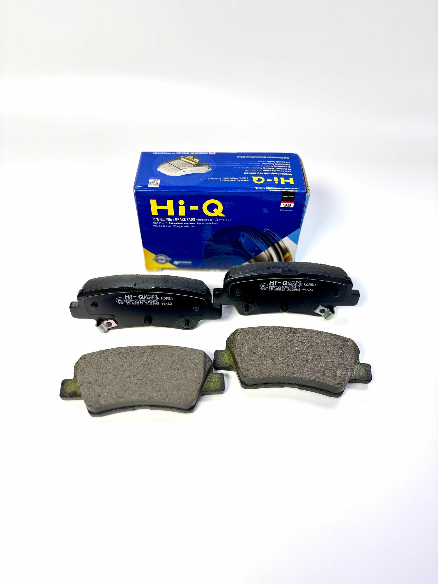 Hyundai Solaris 2 Kia Rio 4 Колодки задние дисковые SANGSIN SP1851