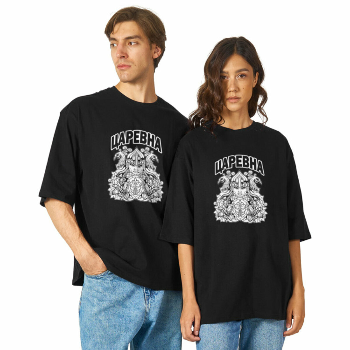 Футболка спортивная Оверсайз