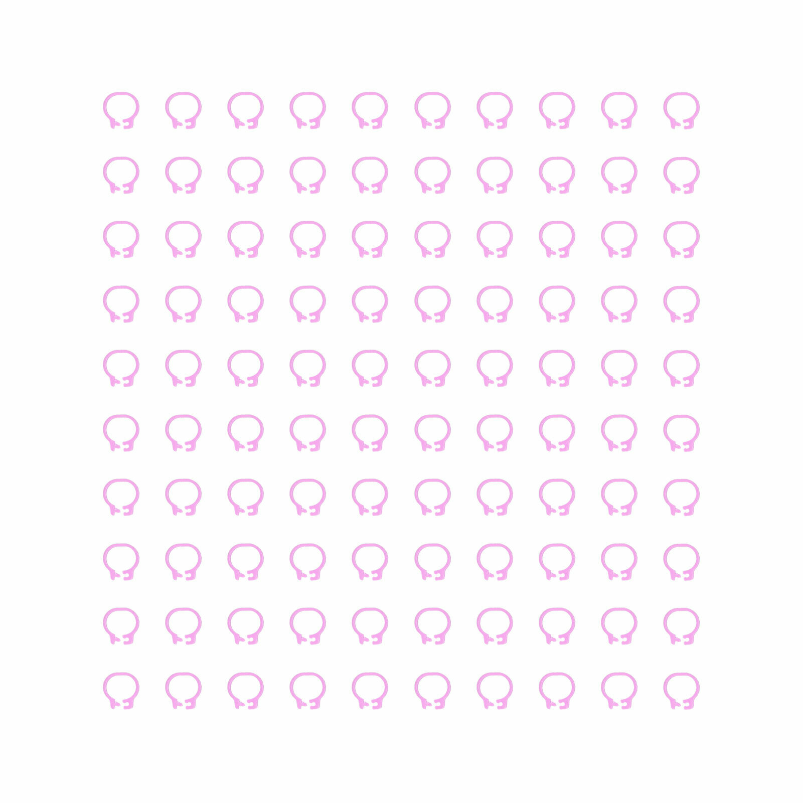 100 шт, 8 мм, идентификационные кольца для ног голубей, повязки на ноги птицы, без слов, принадлежности для голубей, розовый цвет