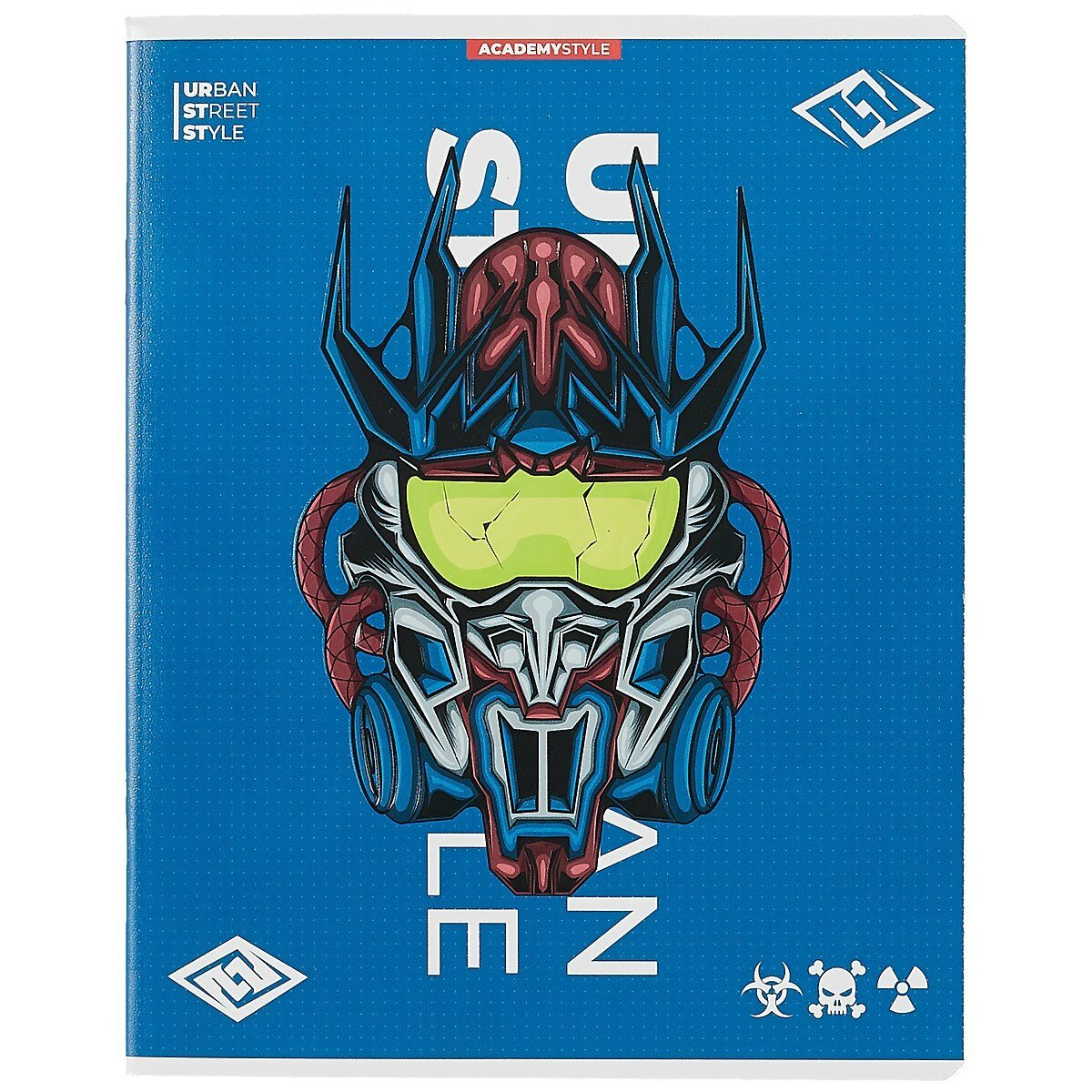 Тетрадь в клетку Academy Style, "Маски", 48 листов