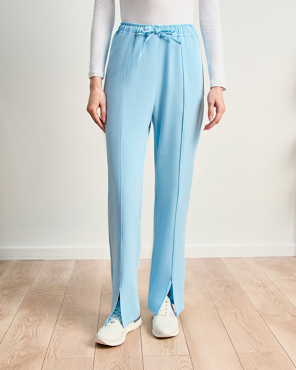 ENIGMA брюки женские 325028 (46, Голубой)