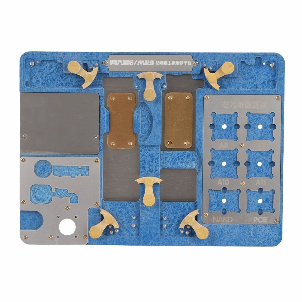 Платформа для ремонта материнской платы iPhone 6-8, жестяная