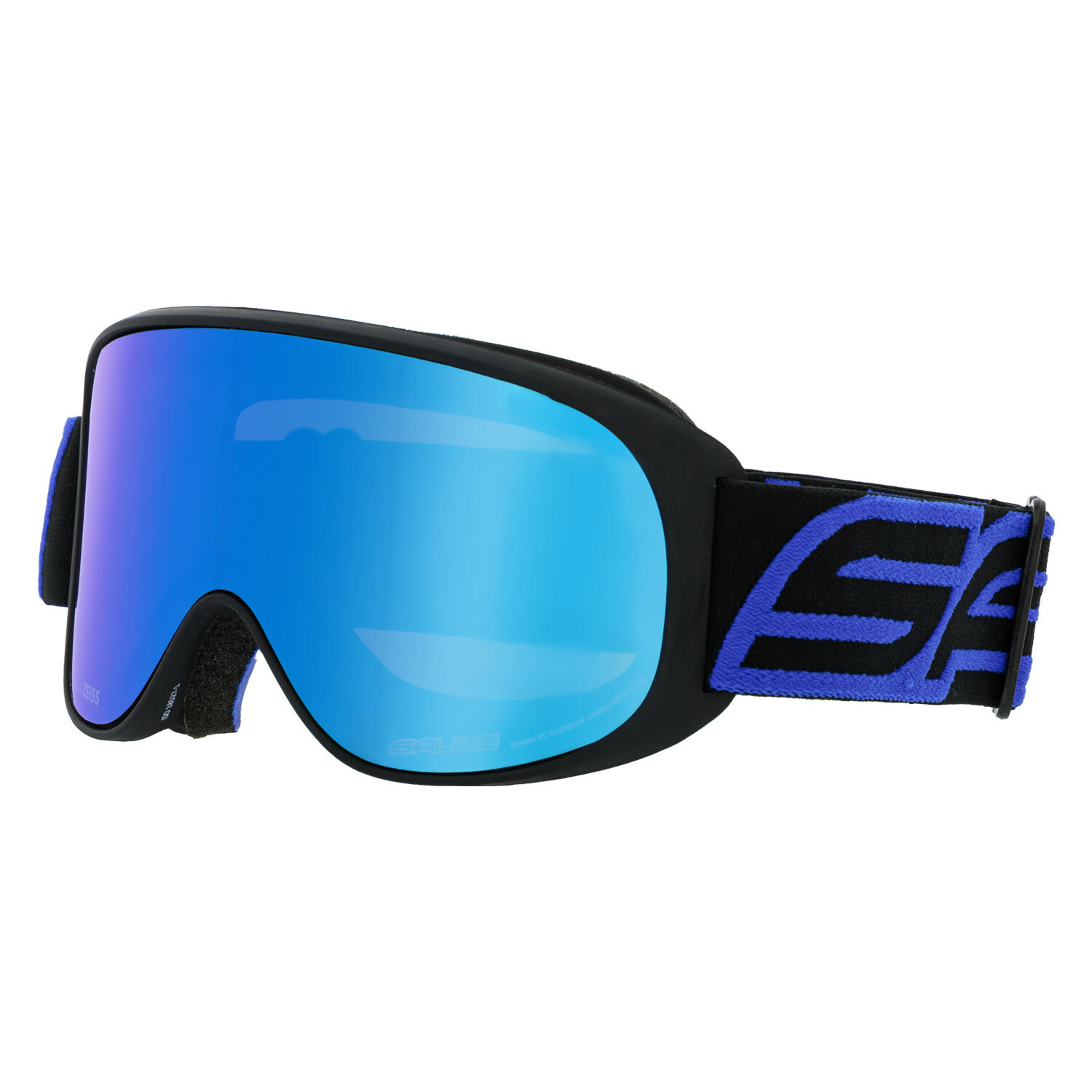 Маска горнолыжная Salice 100DARWF Black-Blue/Darw Blue S3