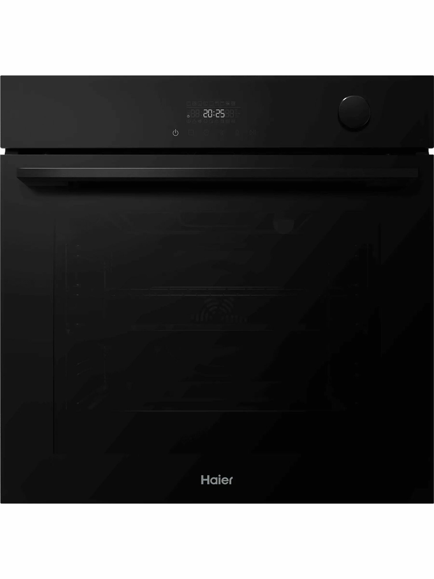 Духовой шкаф Haier HOQ-F4AAN3GB, черный,78 л, электрический, 3500 Вт, A+