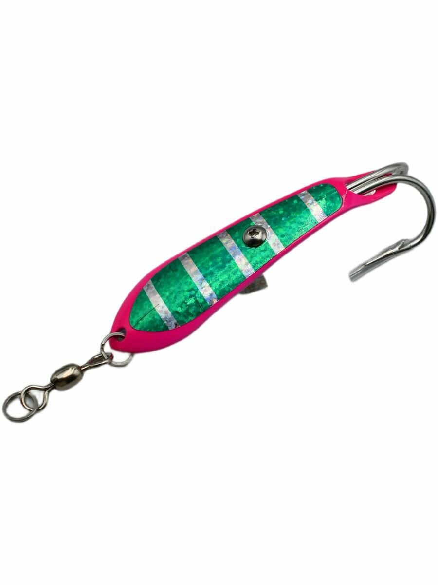 Блесна троллинговая Trolling Spoon 16г, 80мм, Mega Brilliant Bullet Для ловли хищной рыбы (Щука, Окунь, Судак)