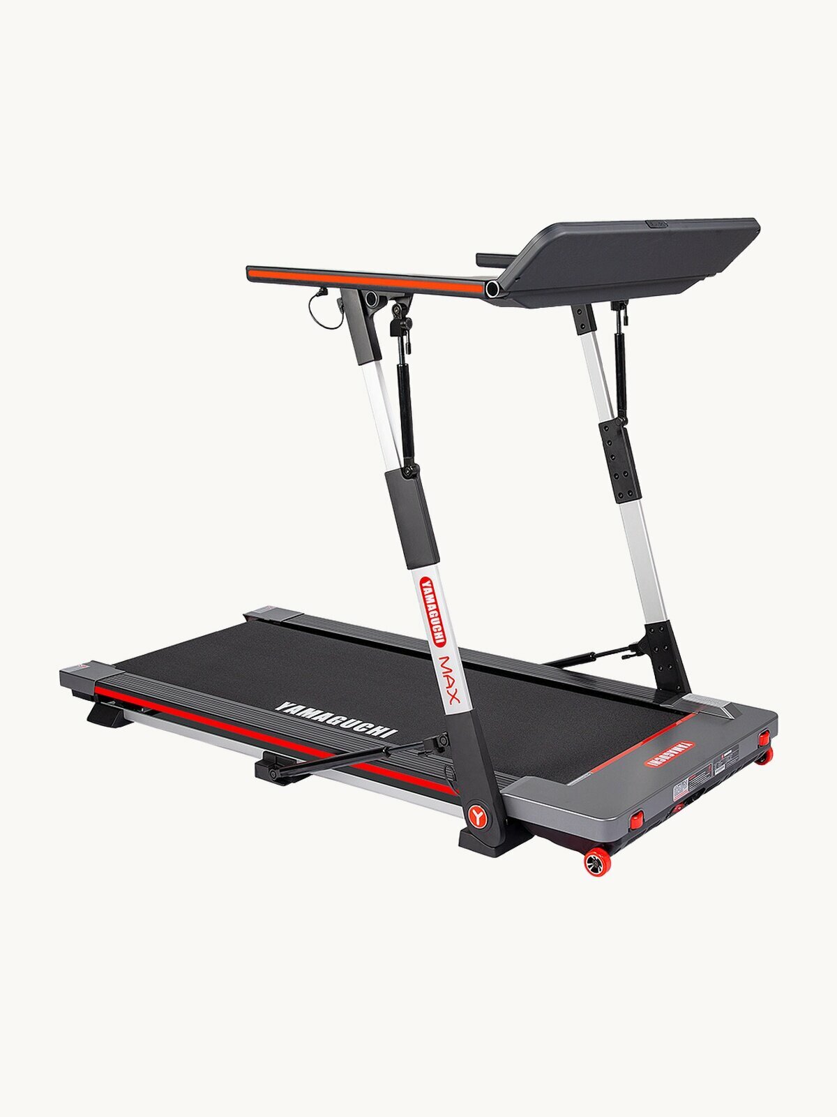 Беговая дорожка Yamaguchi MAX, электрическая, складная, с LED-экраном, до 120кг