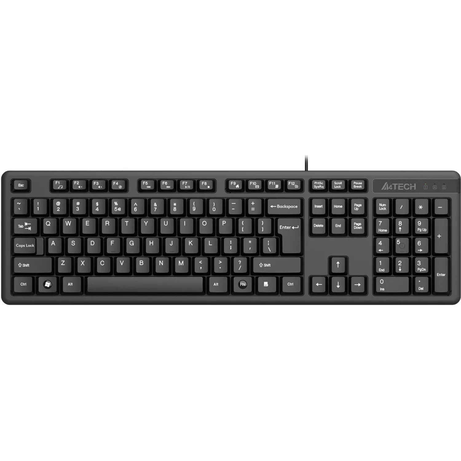 Клавиатура A4Tech KK-3 (KK-3 USB (BLACK))