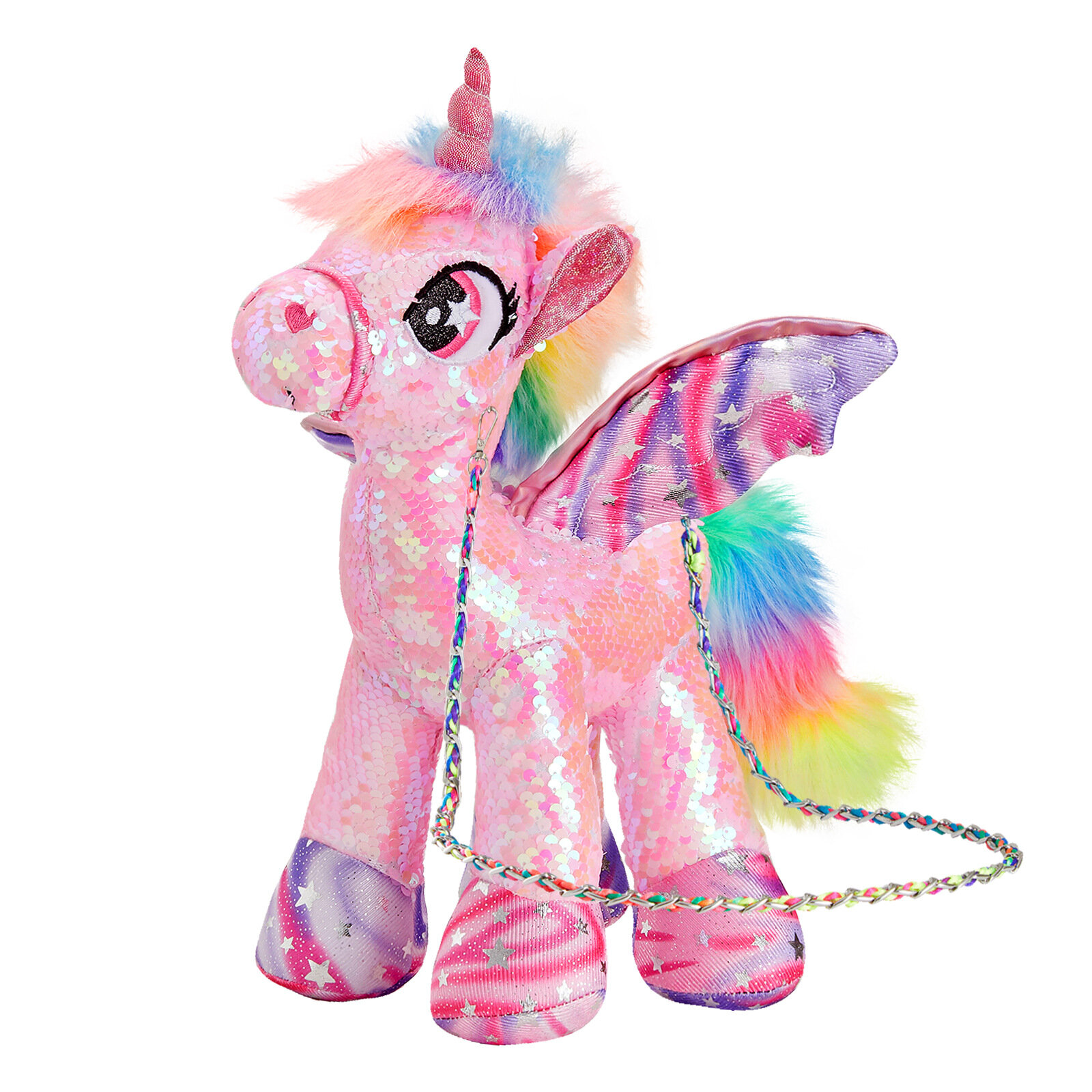 Детская модная сумка CozyWorld с радужными пайетками и единорогом, милая сумка через плечо для маленьких девочек, подарок с героями мультфильмов