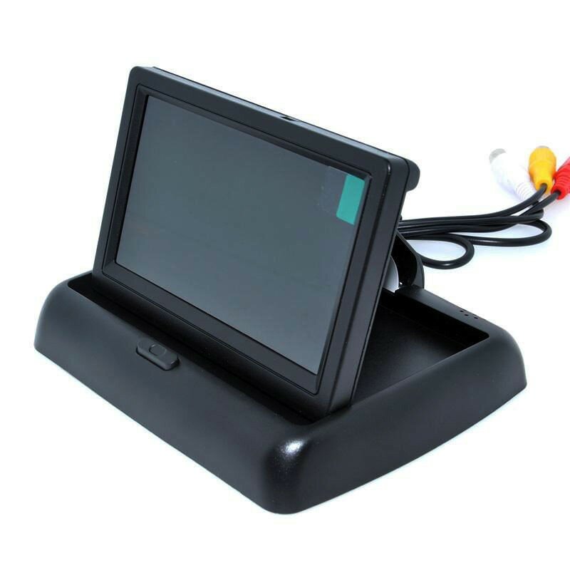 4,3-дюймовый автомобильный ЖК-складной дисплей с высоким разрешением для цифрового изображения заднего вида