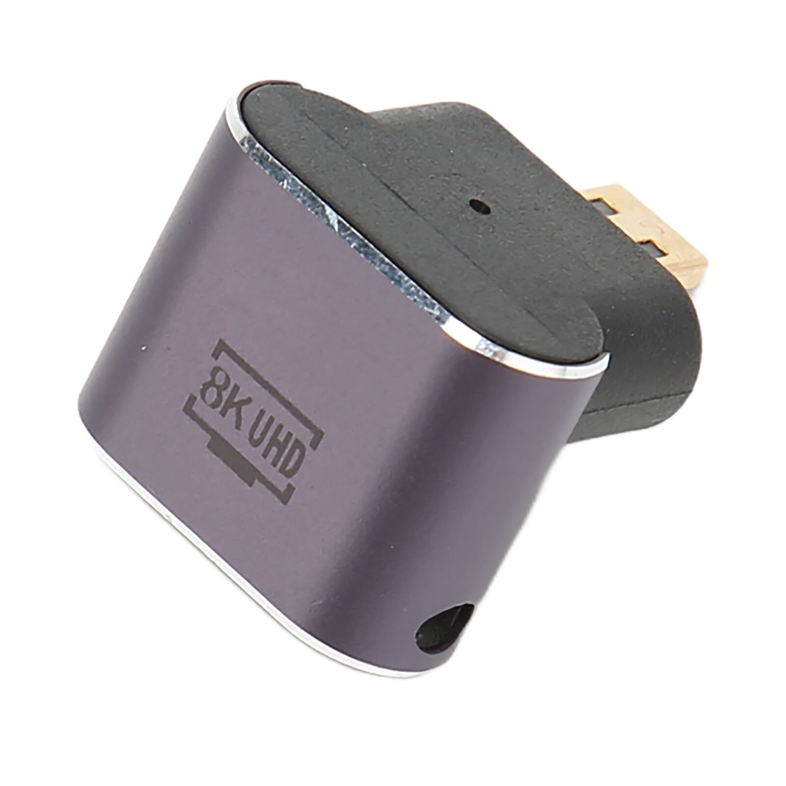 Адаптер HD Female to Micro HD, алюминиевый корпус, поддержка 8K, конвертер Micro HD to HD для ноутбуков и ПК