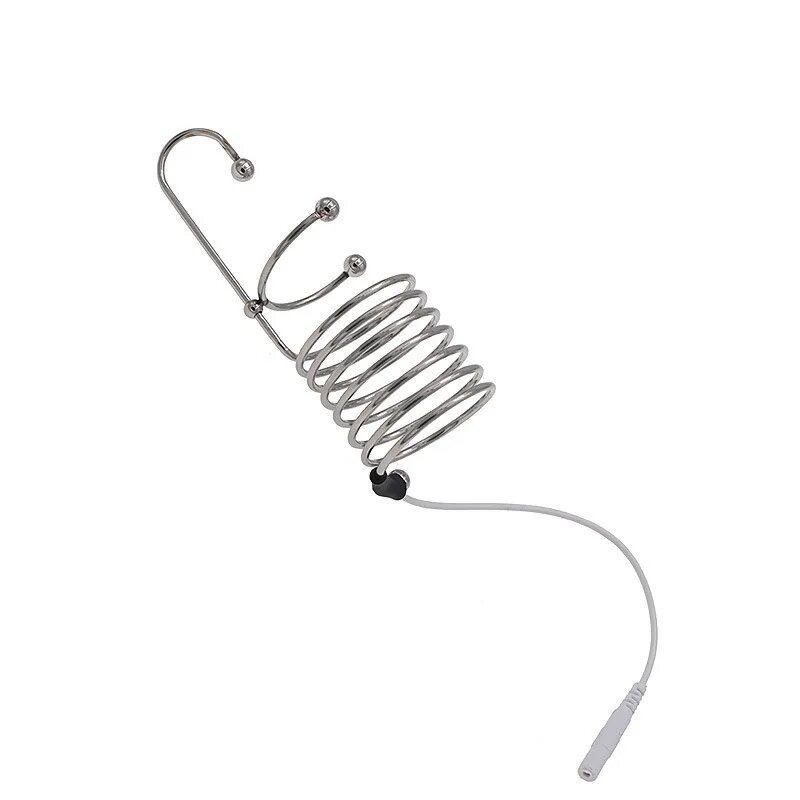 Кольцо для пениса с электрошоком для БДСМ кольцо для пениса уретральный катетер звуковые Кольца L