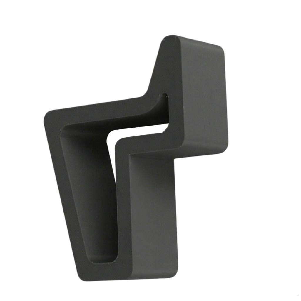 Высокопрочные пластиковые дверные клинья предотвращают движение неустойчивых дверей и окон, Серый