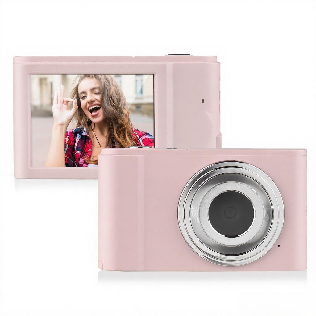 Цифровая Камера: 48 Мп Сенсор С Детекцией Лица Для Четких Снимков - Компактная Камера Зум С 16-Кратным Увеличением Для Путешествий И Селфи С IPS Дисплеем Для Любителей Фотографии