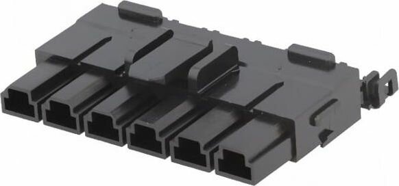 Вилка MOLEX 0428160612 провод-плата, "мама", Серия: Mini-Fit Sr, 10мм, PIN6, без контактов,1шт