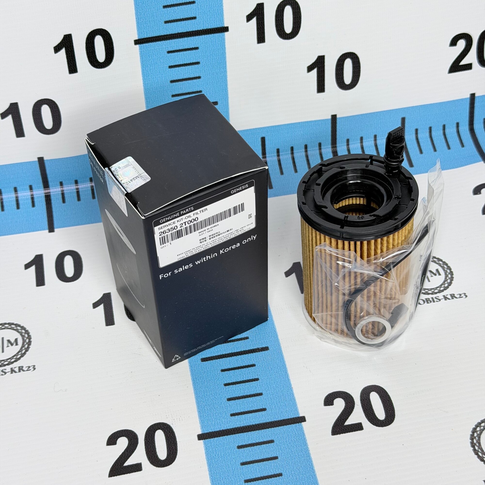 Фильтр Масляный Genesis G80 Hyundai/Kia 26350-2T000 Hyundai-KIA арт. 26350-2T000