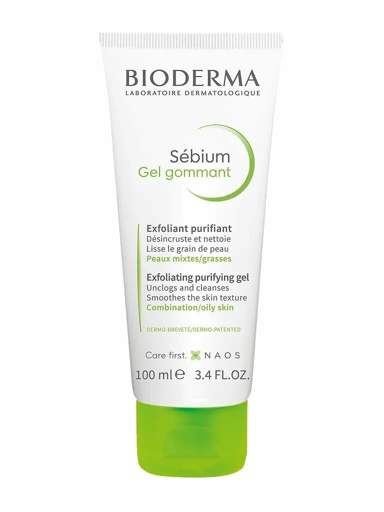 Биодерма Себиум (Bioderma Sebium) Гель гуммирующий, 100 мл