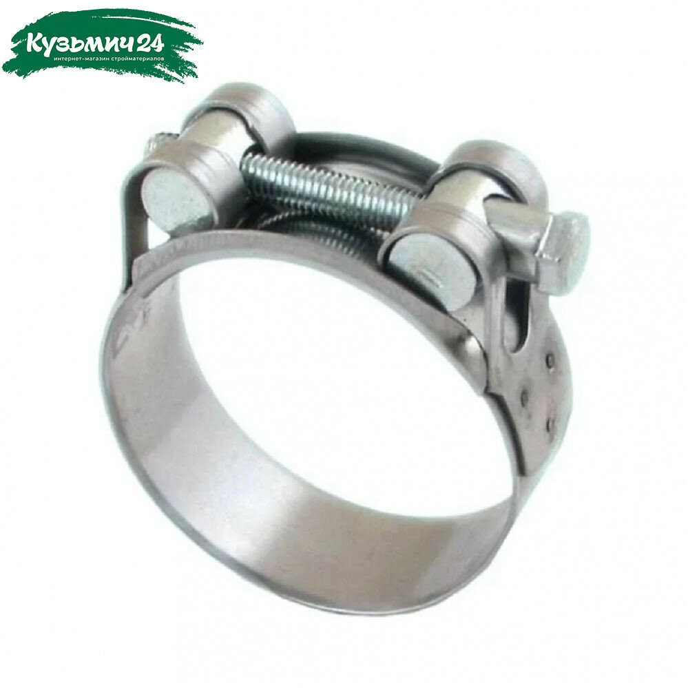 Хомут силовой Robust SIL20-22RB24, стальной, диаметр 20-22 мм