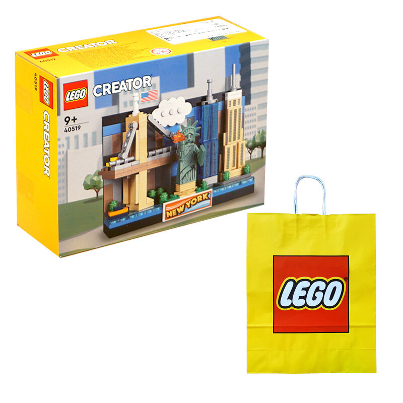 LEGO Creator Нью-Йорк 3D-эффект Посткарты Пластиковые конструкторы 254 шт. 40519 null