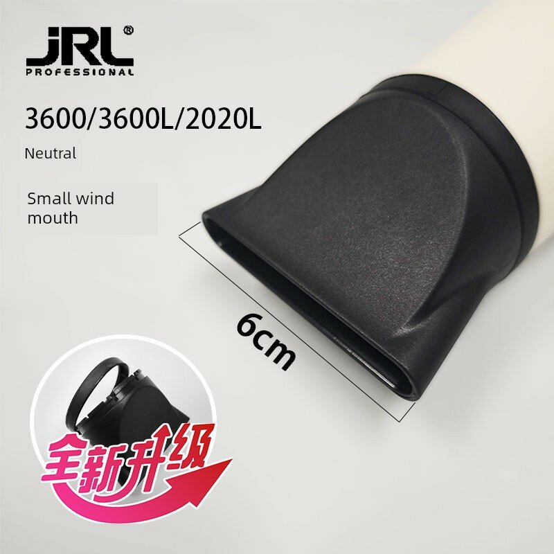 Оригинальный усовершенствованный фен JRL3600 2020L с большими и маленькими насадками, защитным экраном,