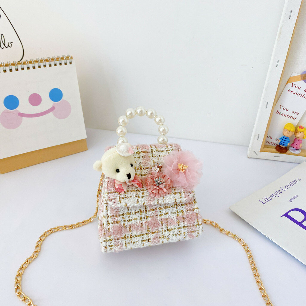 Модная мини-сумка через плечо для детей, мягкая кожаная, водоотталкивающая и ударопрочная, в стиле мультфильмов, с изображением