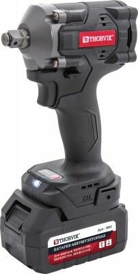 Гайковерт ударный аккумуляторный бесщёточный 1/2"DR, 21В, 620 Нм Thorvik BBIW12620