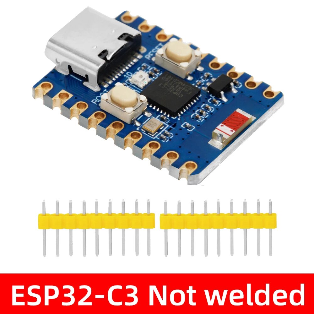 Модуль ESP32-S3 ESP32-C3-Zero baishundianzi ESP32-C3 not weld