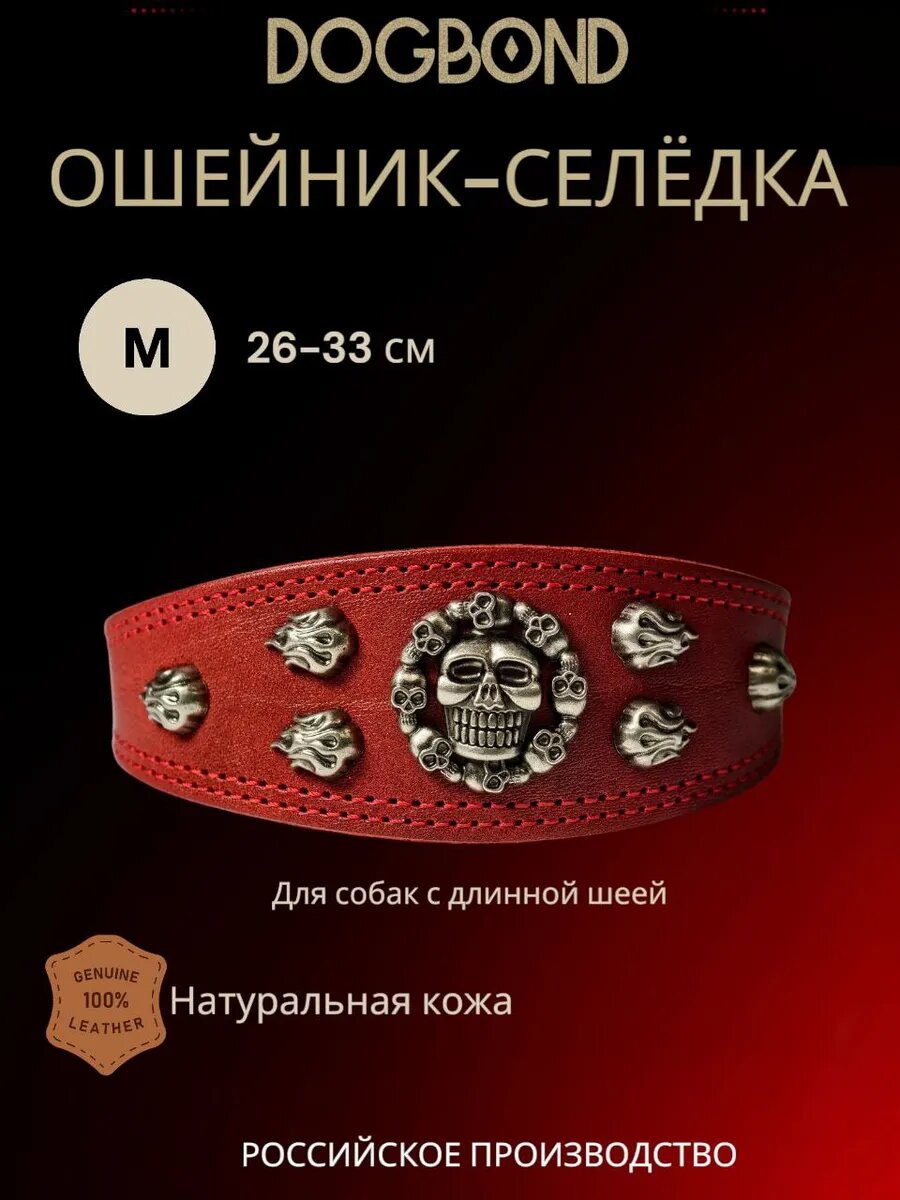 Dogbond ошейник-селедка для малых и средних пород
