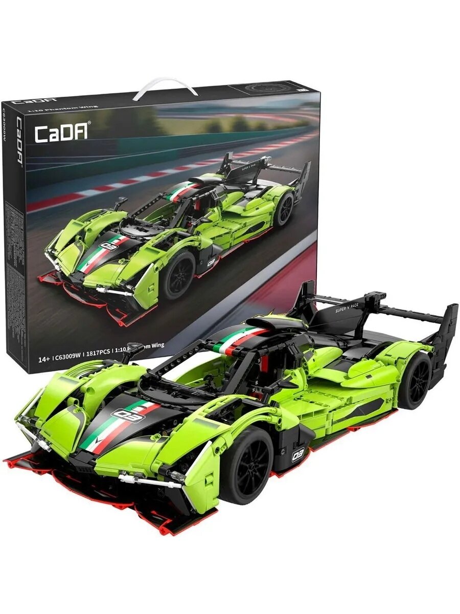 Конструктор CaDA Phantom Wing C63009W спортивный автомобиль 1:10