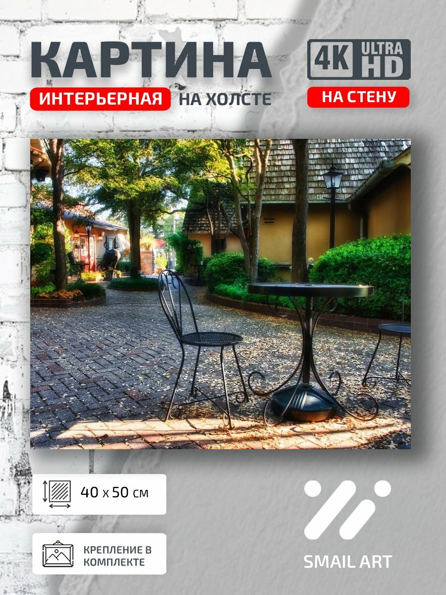 Картина на холсте интерьерная 40 на 50 на стену Двоих Mood для кабинета атмосфера интерьер