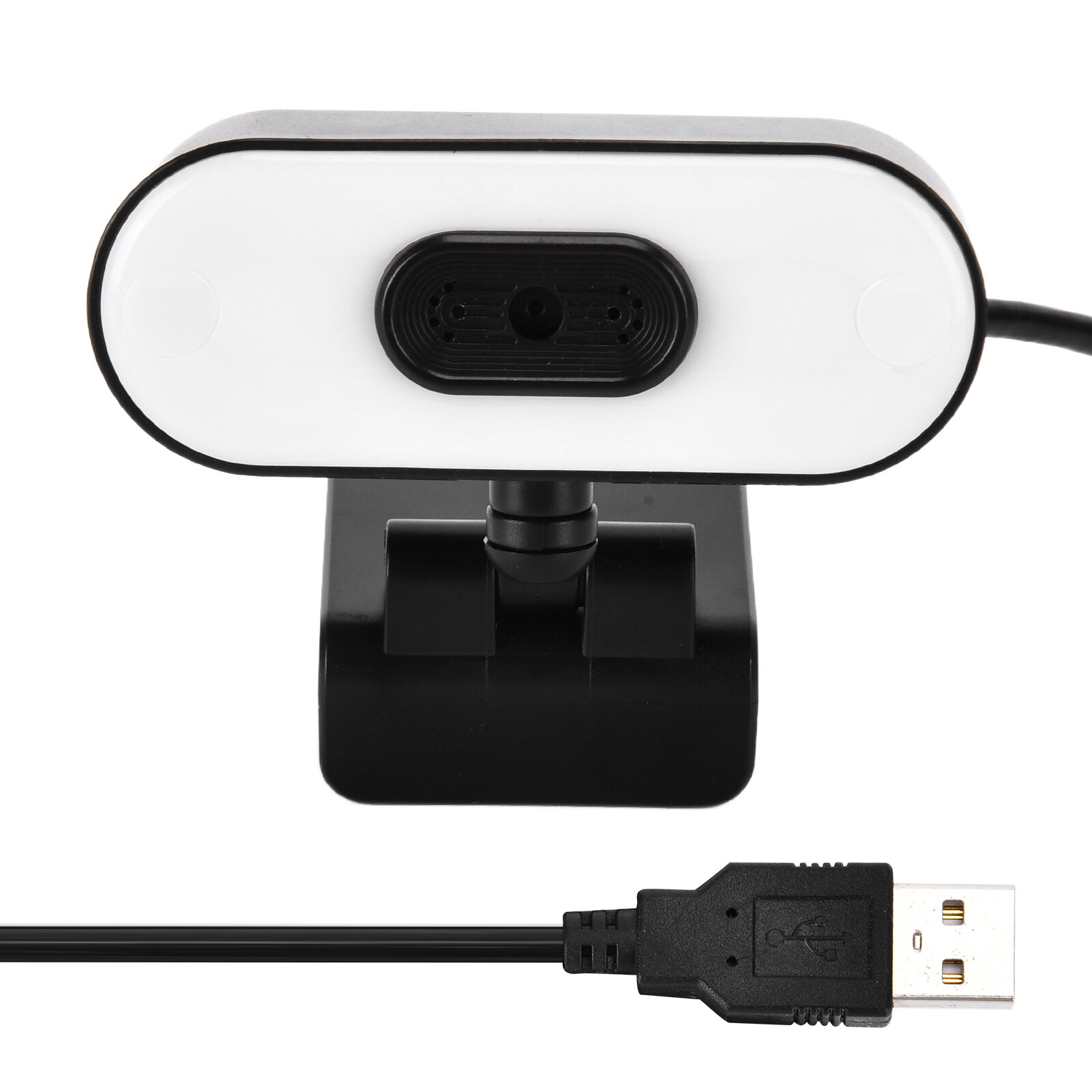 2K Автофокусная USB камера 1080P с микрофоном и встроенной подсветкой для видеозвонков и трансляций