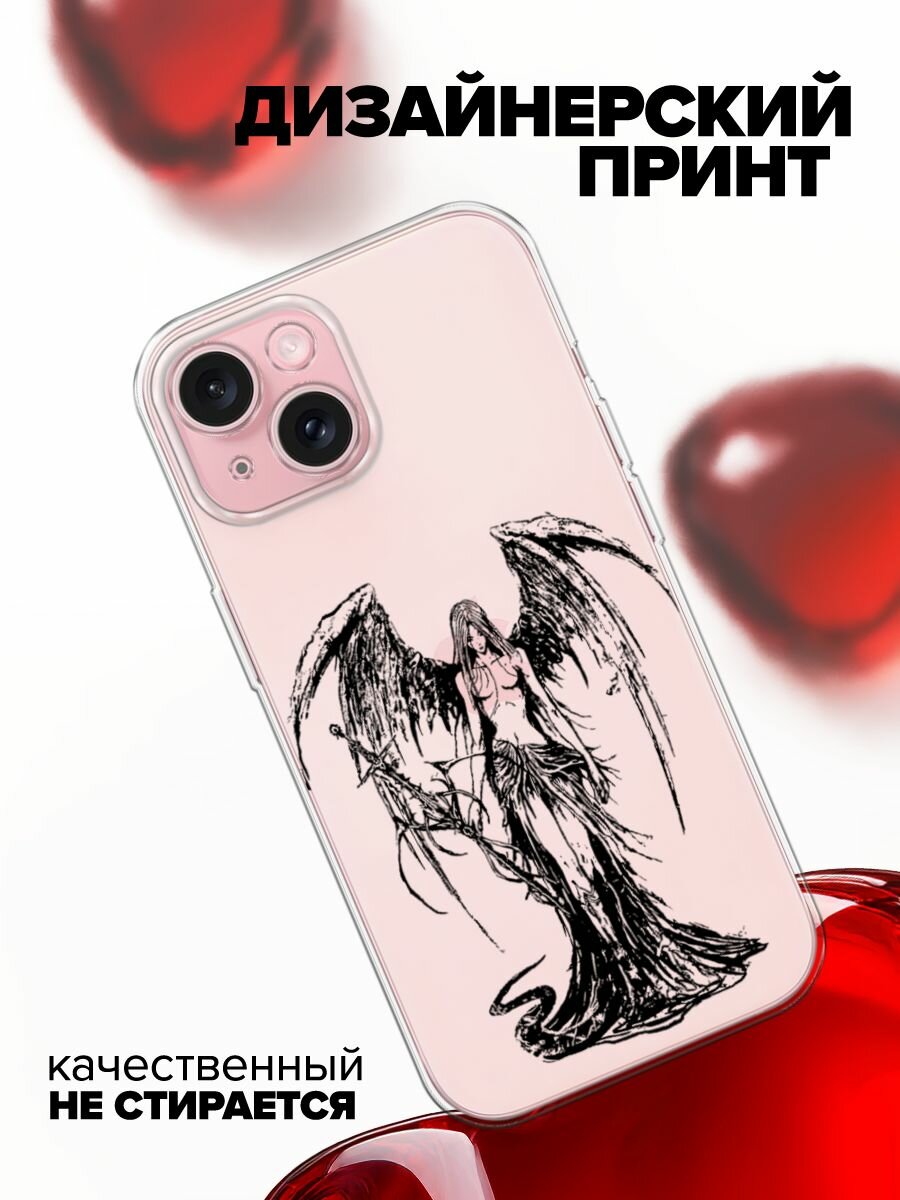 Чехол на Айфон 15 аниме — фото 1