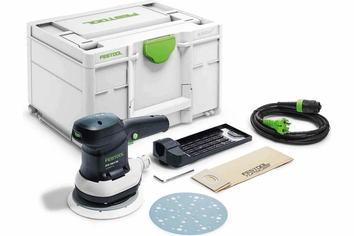 Шлифмашина эксцентриковая FESTOOL ETS 150/3 EQ-Plus