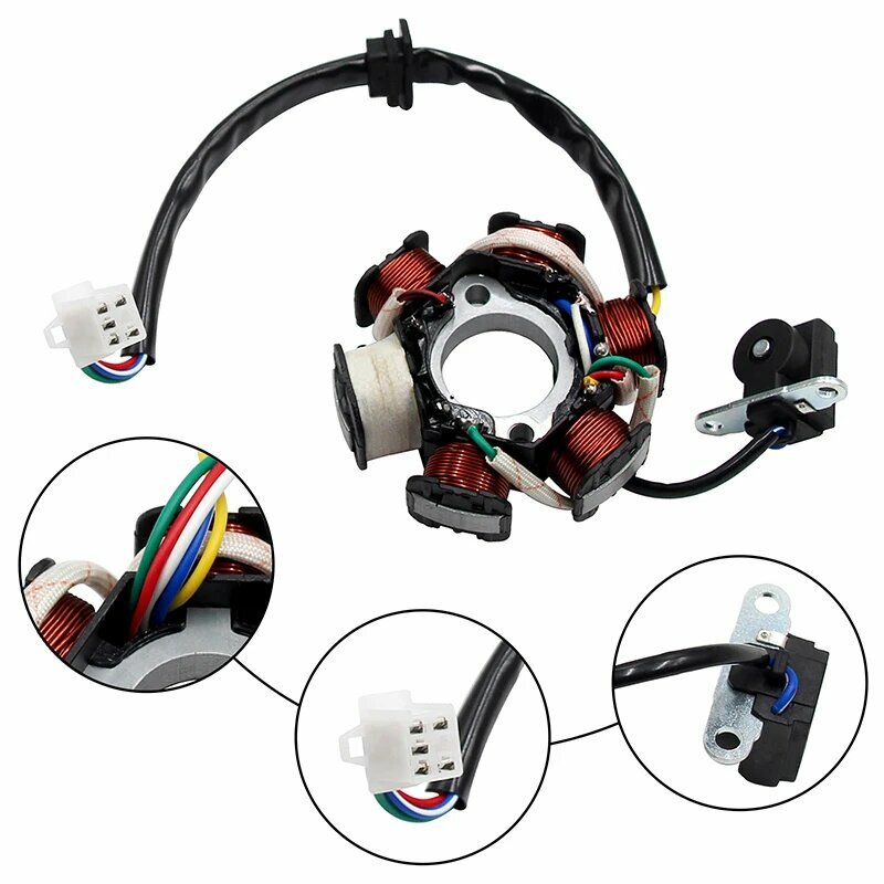 Статор MAGNETO 6 катушек (5 проводов) для TAO 110cc 125cc ATV