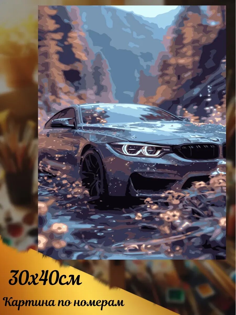 Картина по номерам бмв