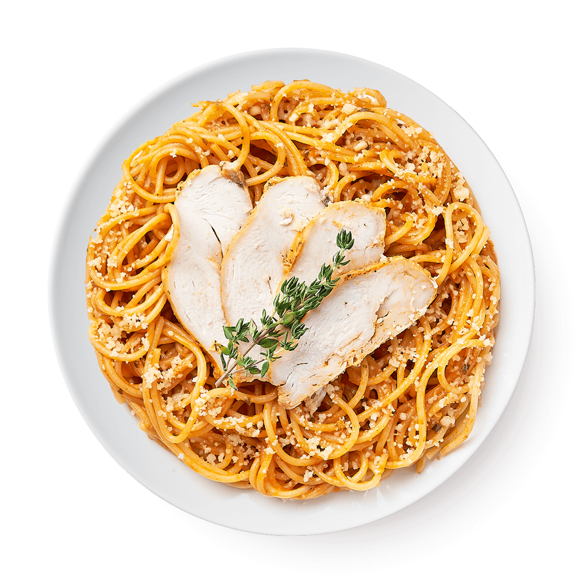 Паста "Из Лавки", с курицей и сливочно-томатным соусом, 250 г