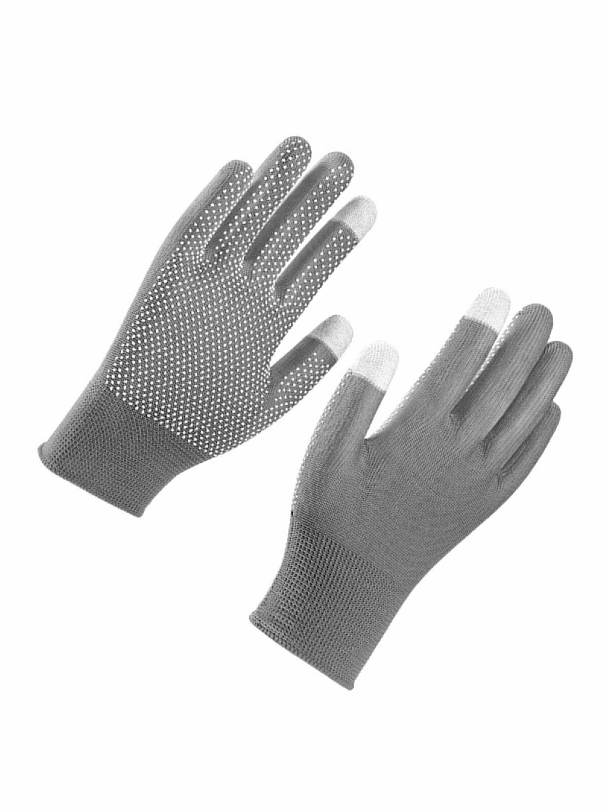 Рабочие перчатки с сенсорным дисплеем из углеродного волокна с дышащим противоскользящим покрытием