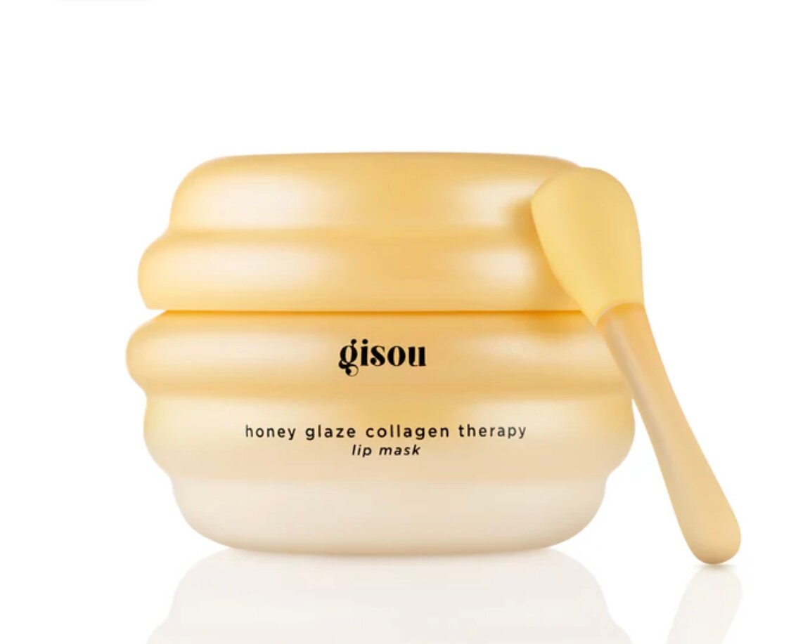 Gisou увлажняющая маска для губ HONEY GLAZE COLLAGEN THERAPY LIP MASK