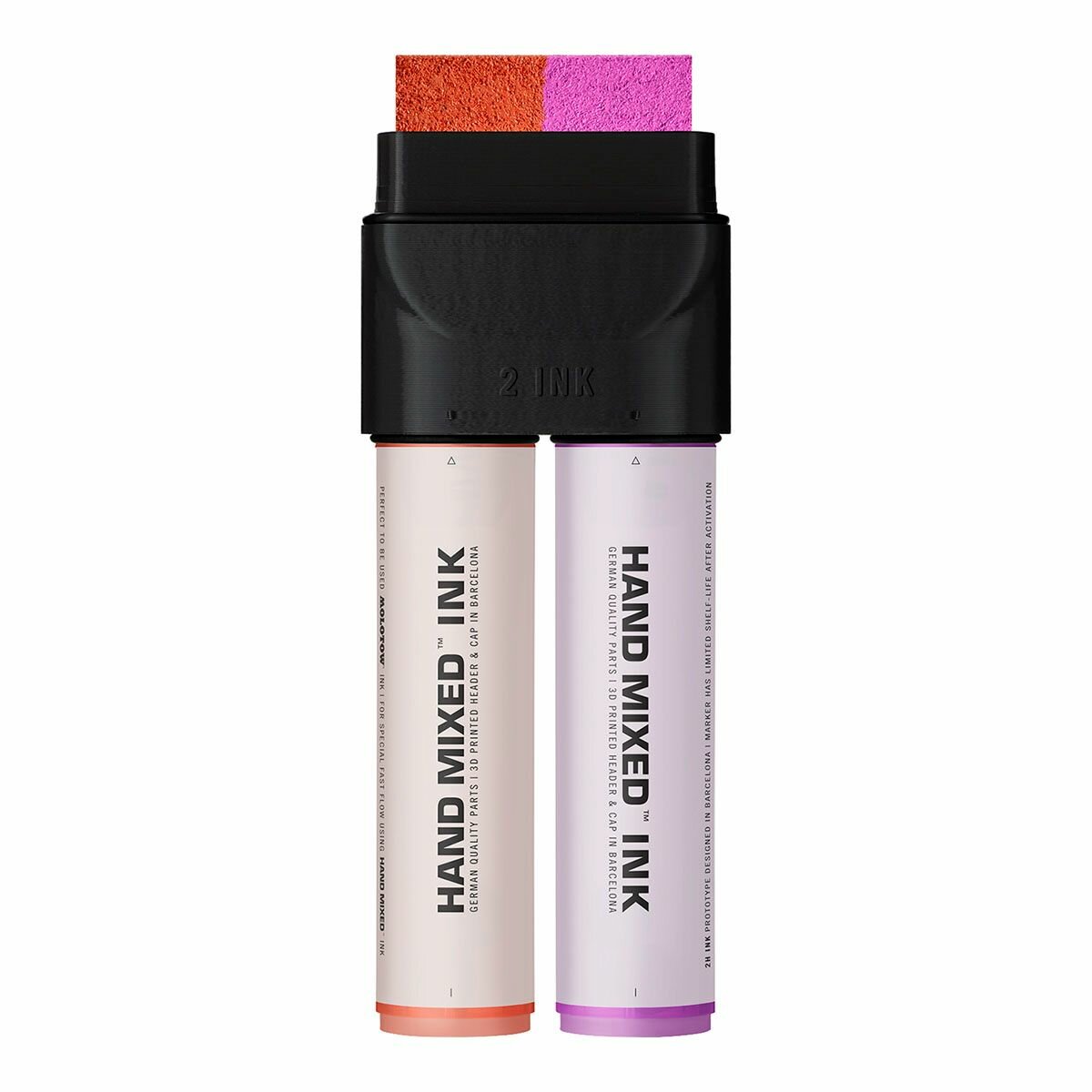 Маркер двойной Hand Mixed 2 INK заправленный с краской Candy