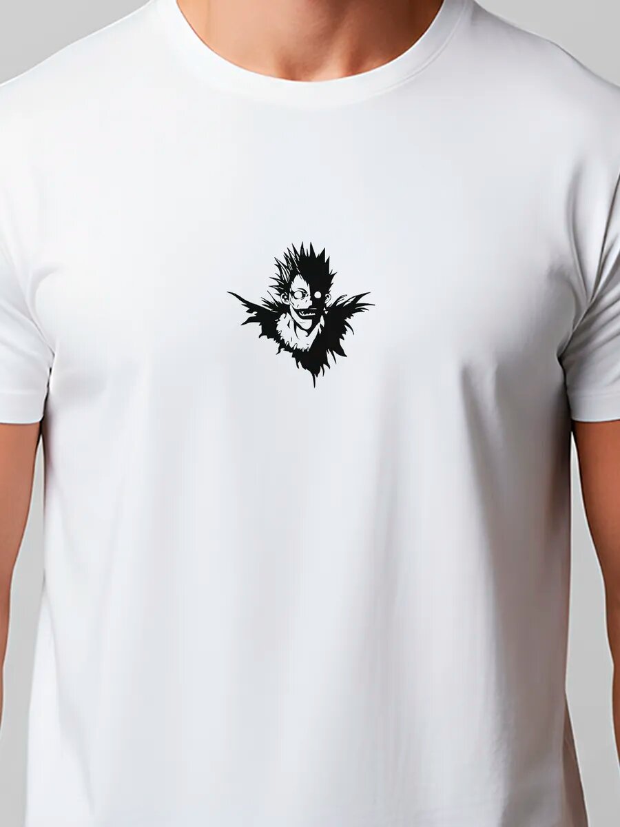 Футболка PRINTSHOT, 1 шт., размер L, белый