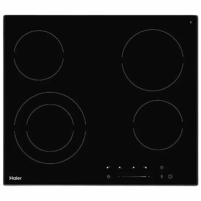 Независимая электрическая варочная панель Haier HHX-C64TDVB черная