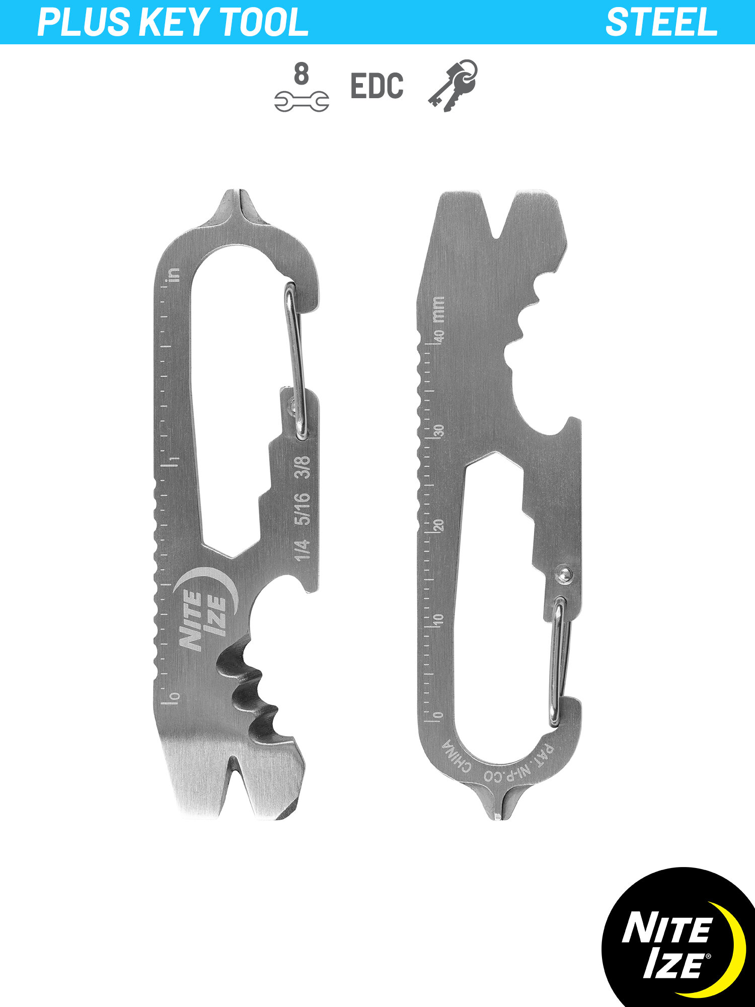 Мультитул-брелок edc Nite Ize DoohicKey Plus Key Tool