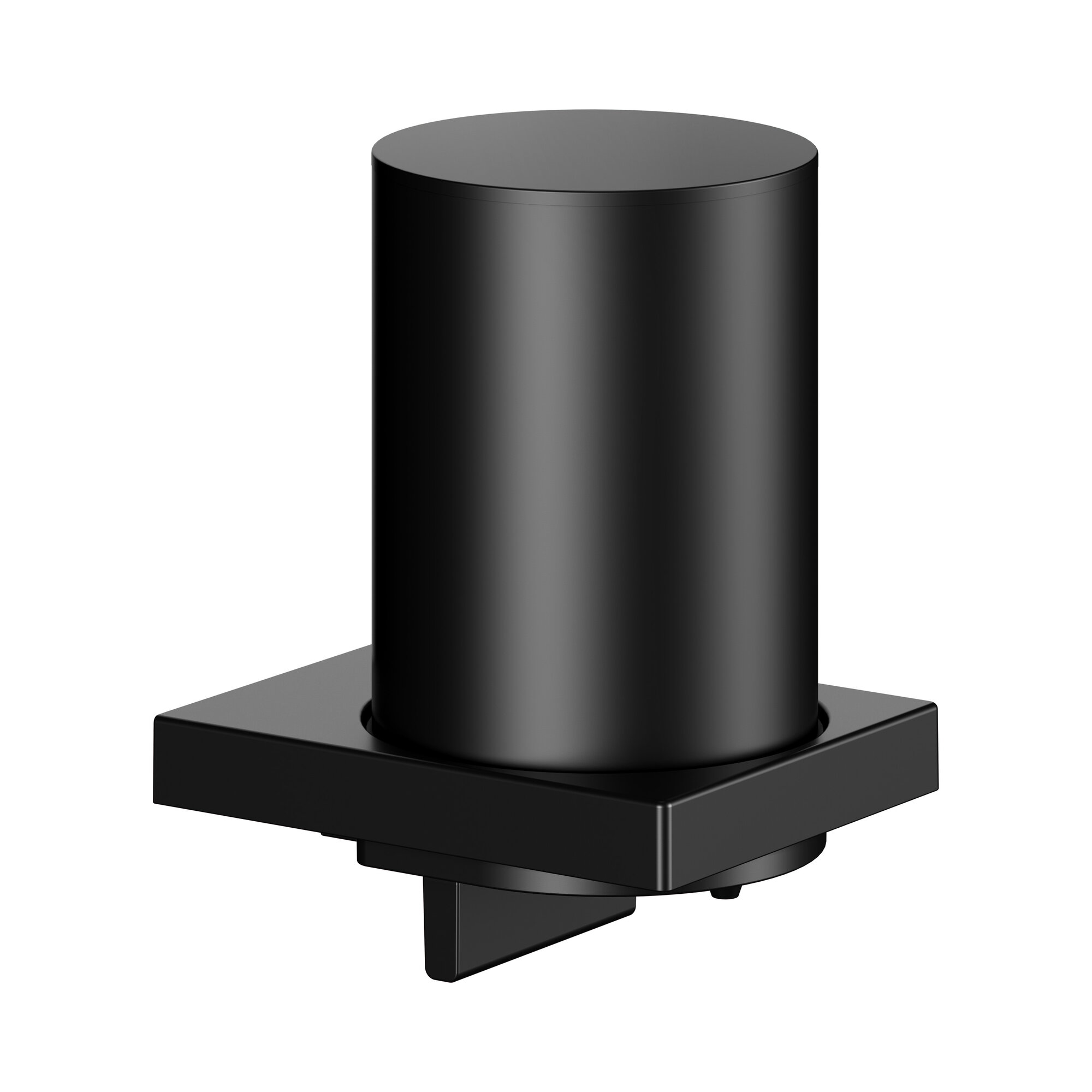 Дозатор для жидкого мыла Keuco Edition 11 настенный, 180мл, металлический стакан, чёрный матовый 11152 379000