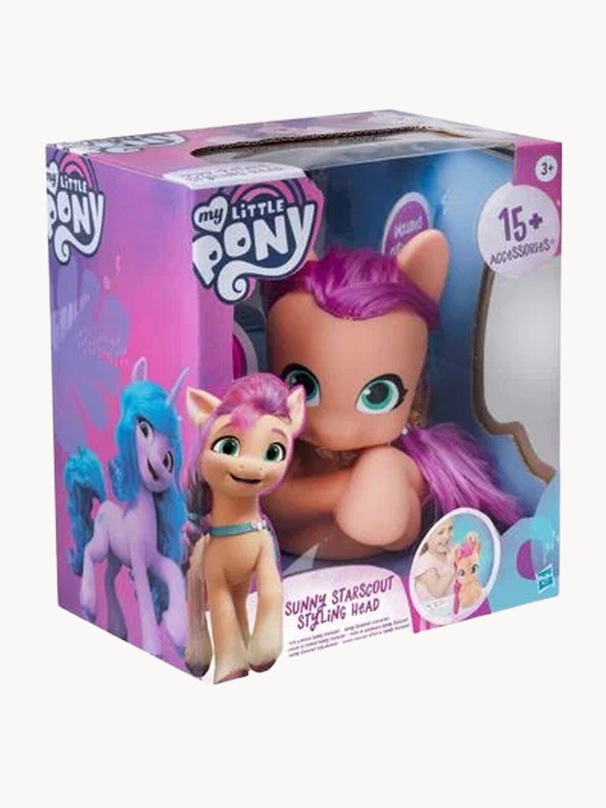 Кукла-торс My Little Pony Sunny Starscout styling, 17 см разноцветный