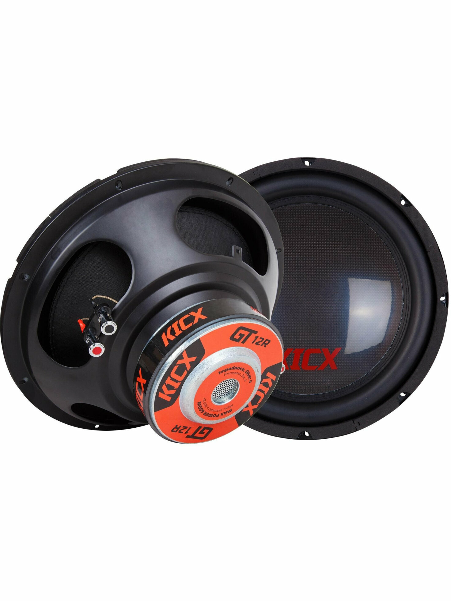 Сабвуфер автомобильный Kicx GT-12R пассивный (2013814)